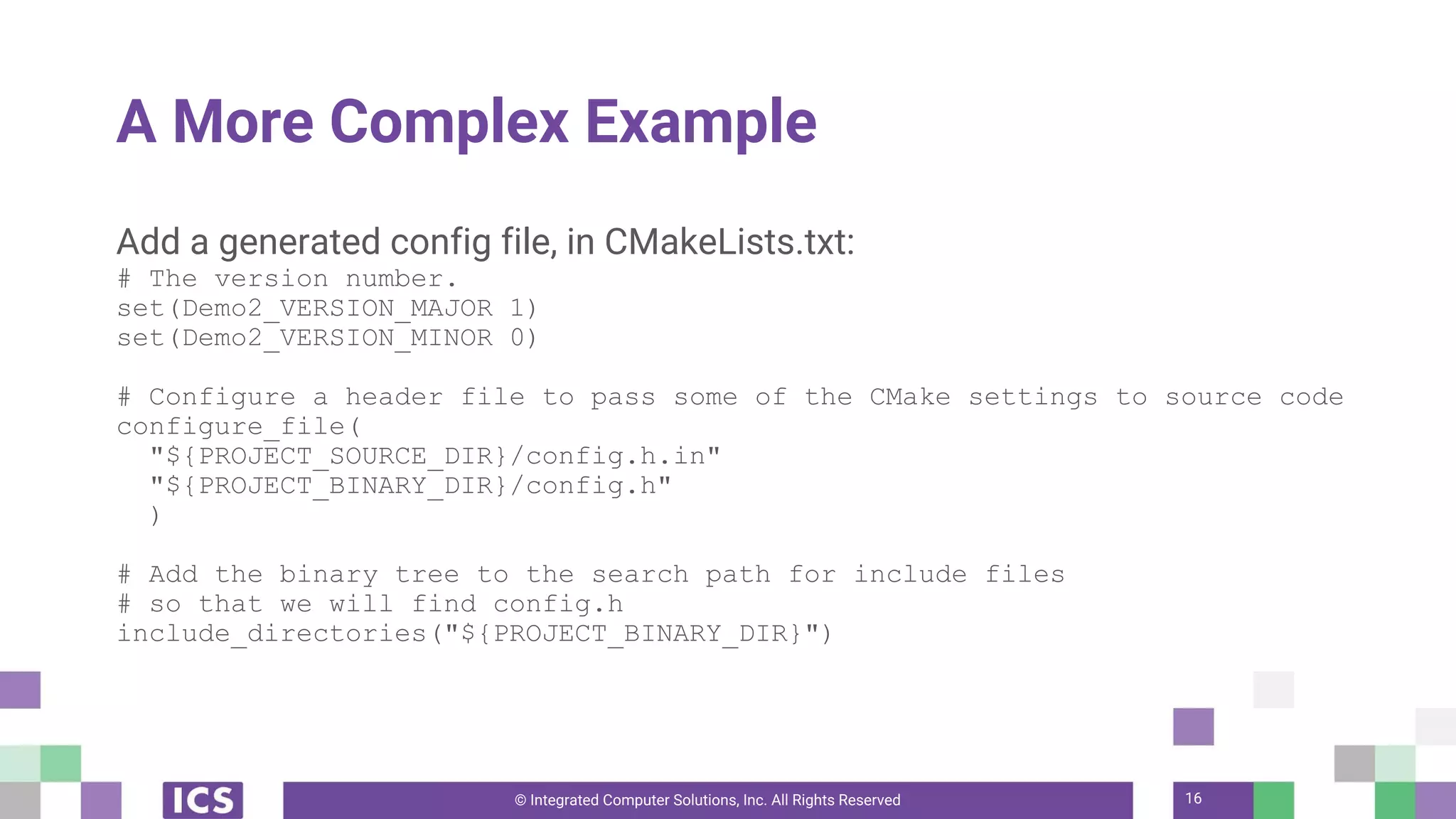 An Introduction To Cmake Pdf Programming Languages Computing
