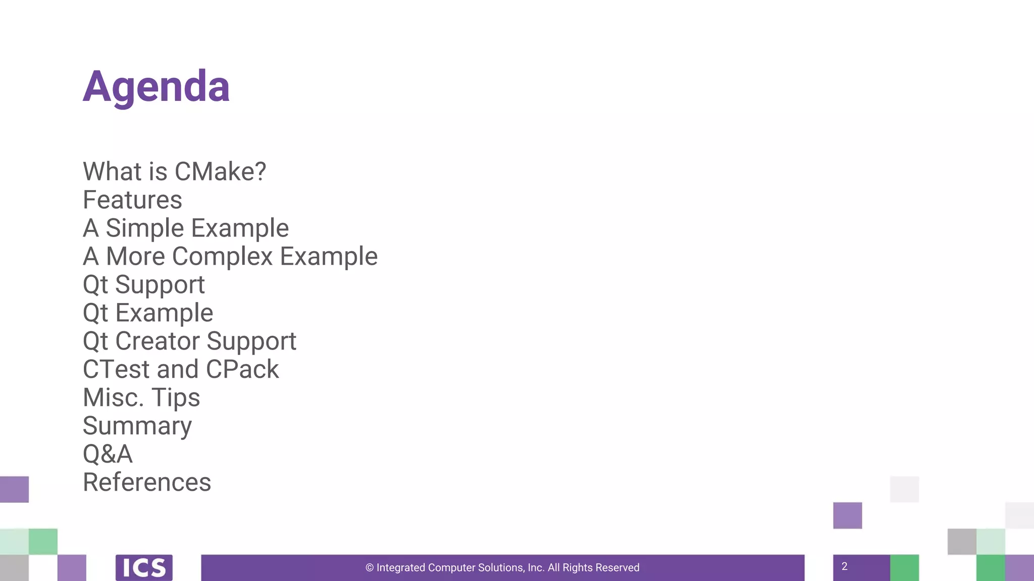 An Introduction To Cmake Pdf Programming Languages Computing