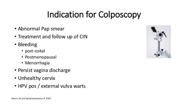 abnormal pap smear colposcopy