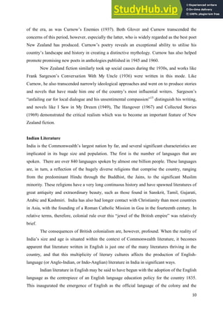 An Introduction To Commonwealth Literature | PDF