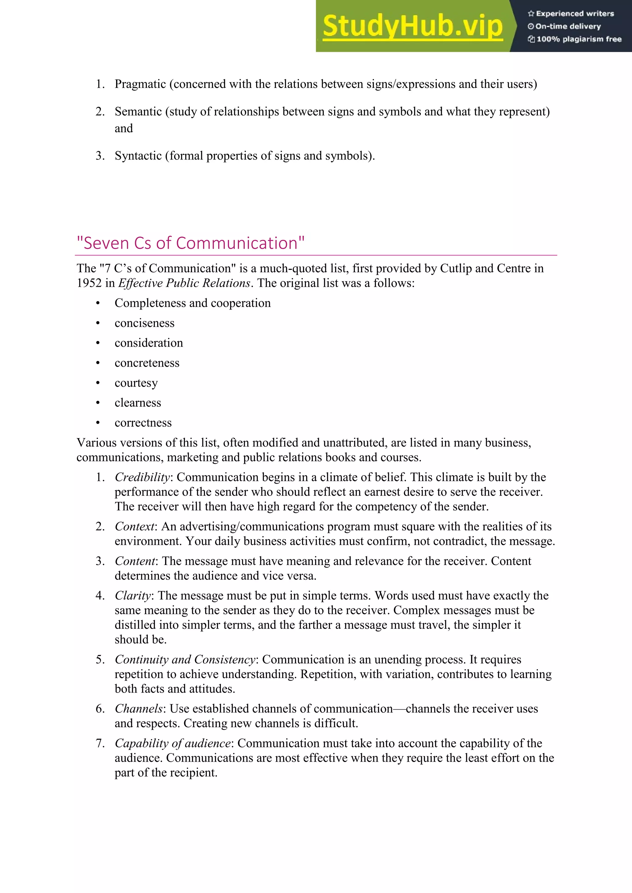 An Introduction To Communication-Skills | PDF