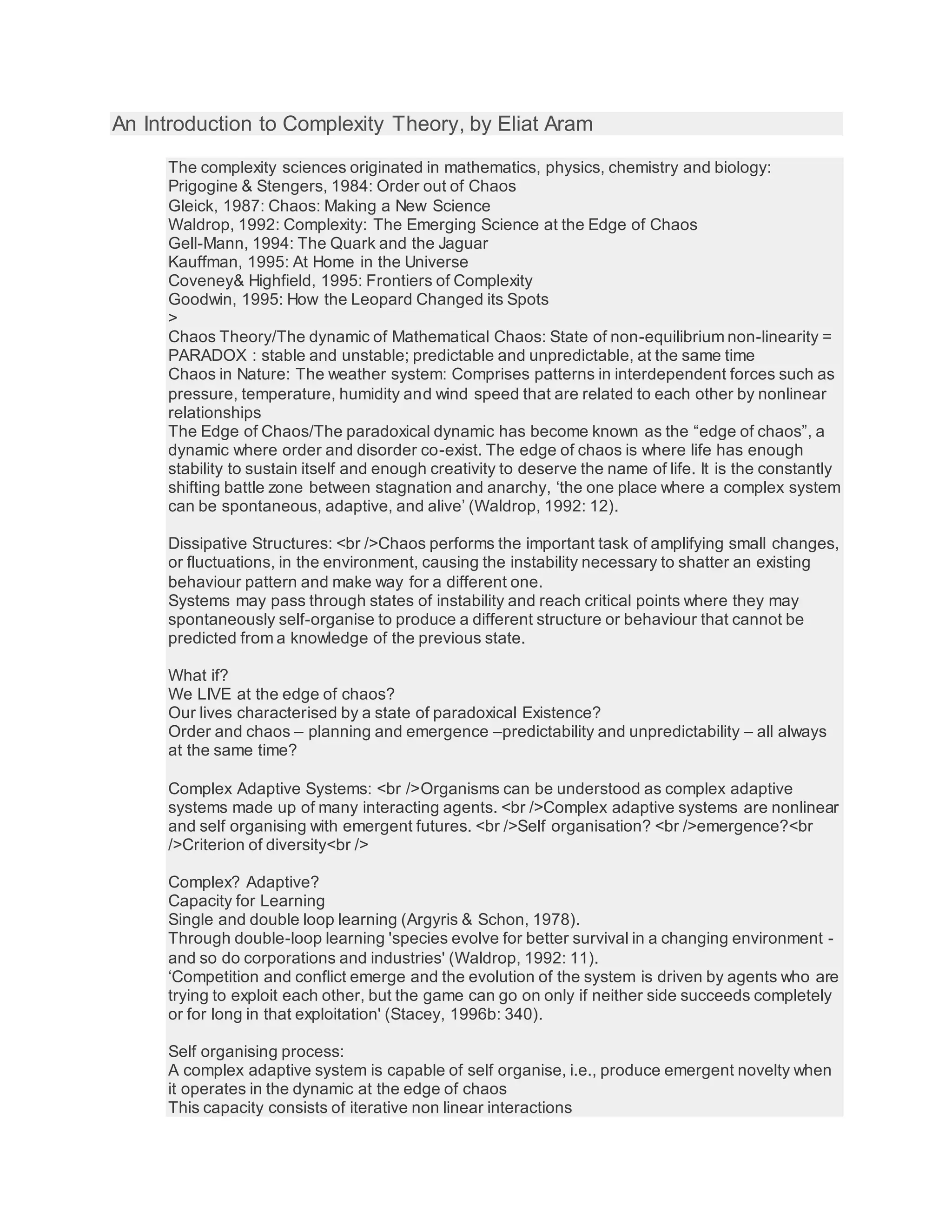 An introduction to complexity theory | PDF