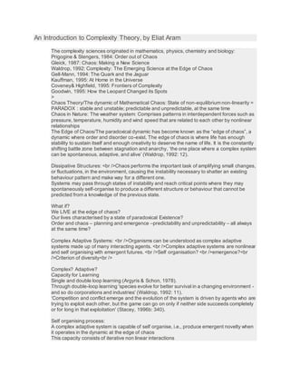 An introduction to complexity theory | PDF