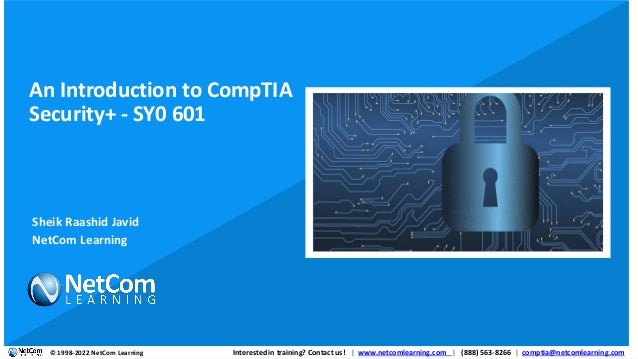An Introduction to CompTIA Security+ - SY0-601.pdf
