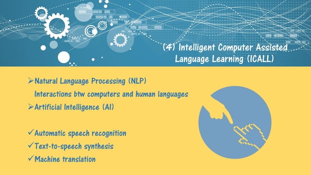 An Introduction to Computer Assisted Language Learning (CALL) 中間発表 | PPT