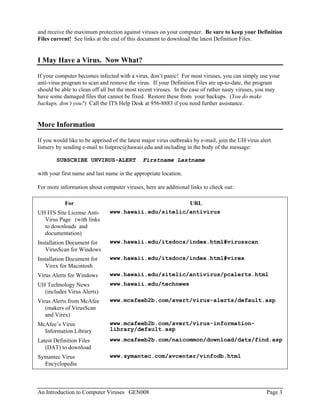 An introduction to computer viruses | PDF