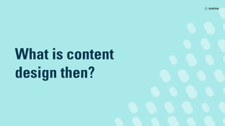 An introduction to content design | PDF