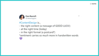 An introduction to content design | PDF