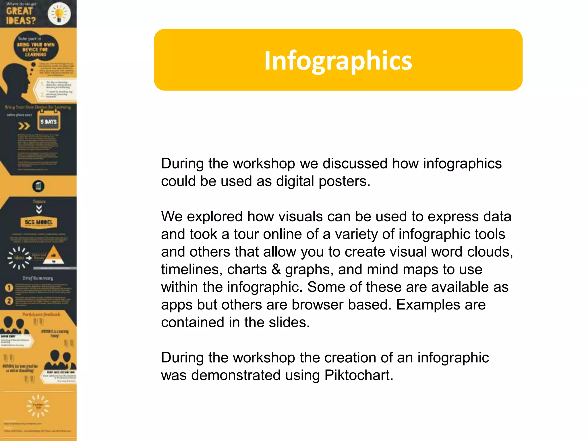 An introduction to creating infographics | PPTX