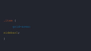 An introduction to css grid | PPT