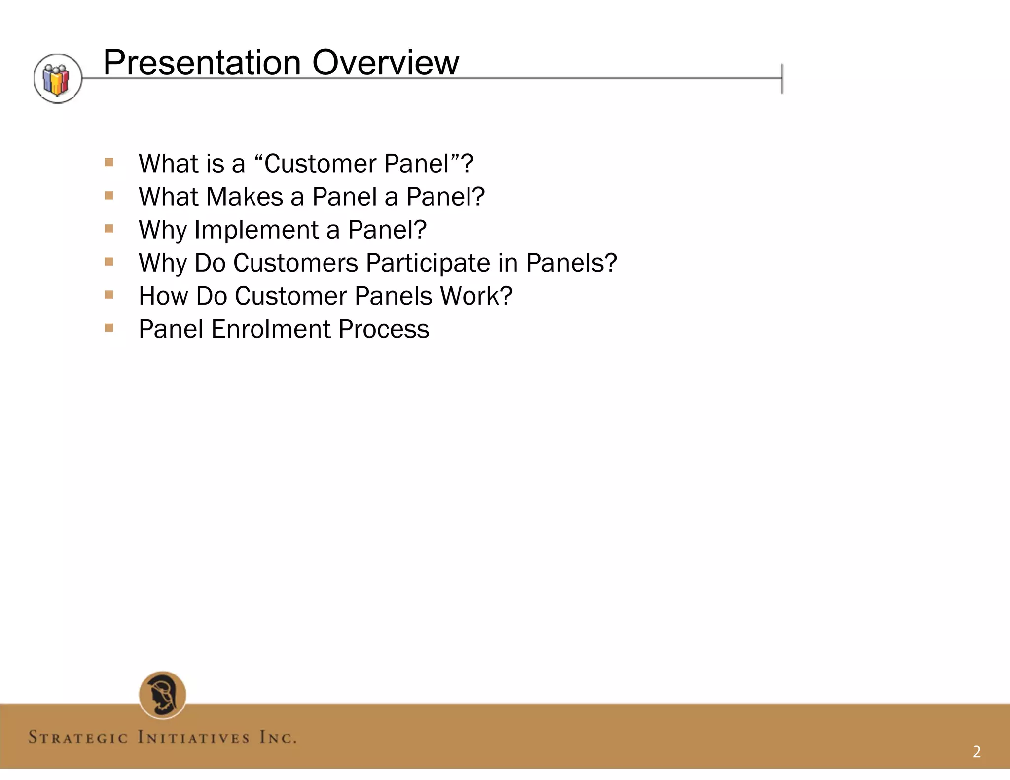 An introduction to customer panels | PDF