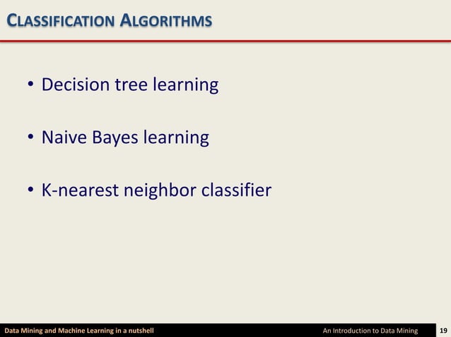 Data Mining: an Introduction | PPTX