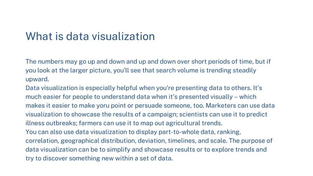 An Introduction To Data Visualization Pdf