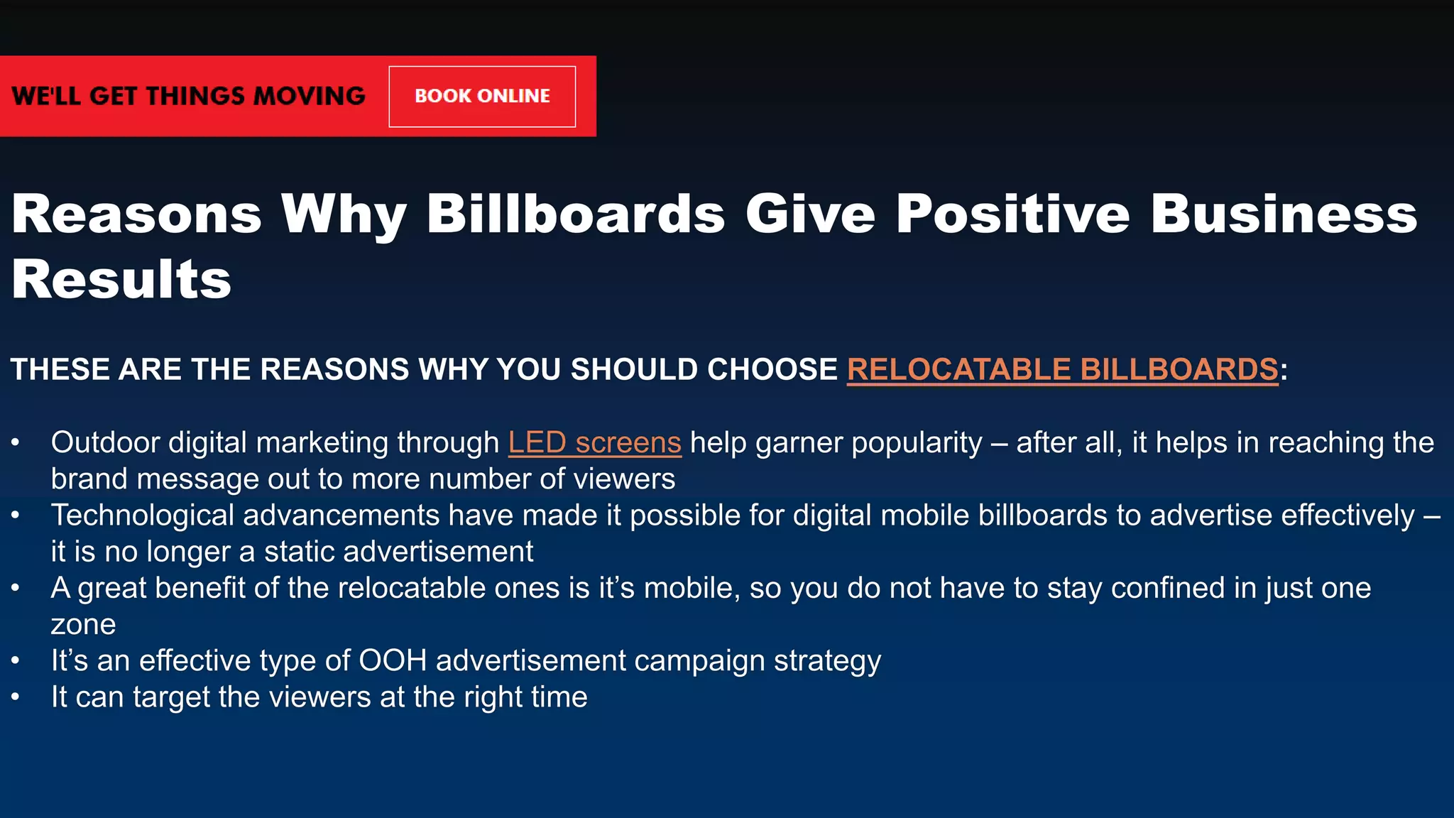An introduction to digital mobile billboards | PPT