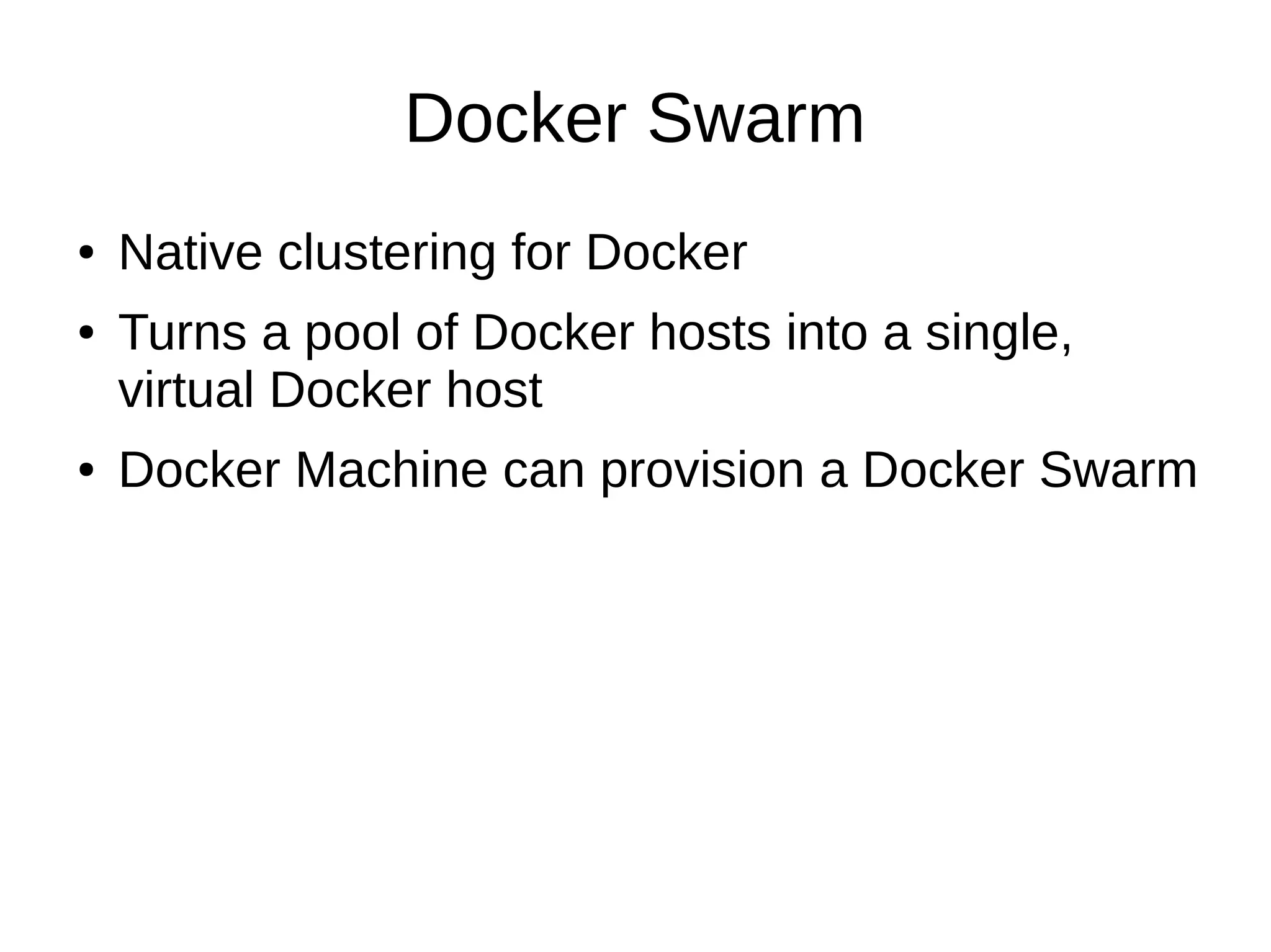 An Introduction To Docker | PPT