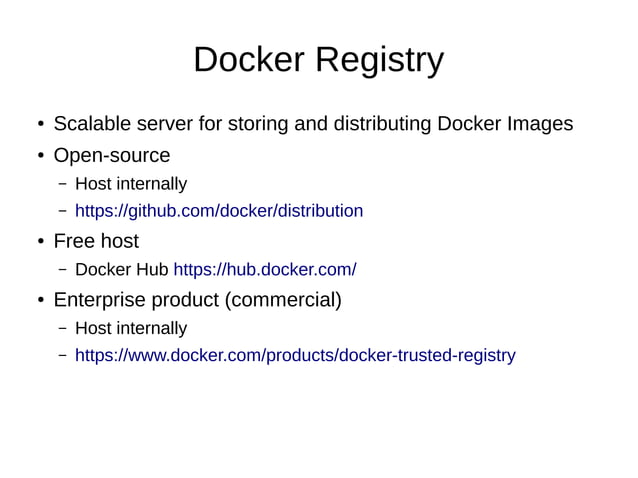 An Introduction To Docker | PPT