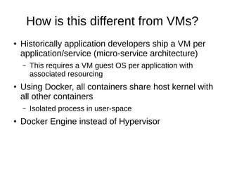 An Introduction To Docker | PPT