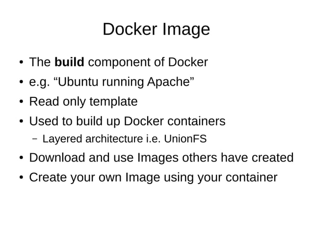 An Introduction To Docker | PPT