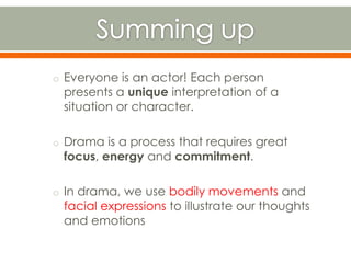 An Introduction To Drama | PPTX