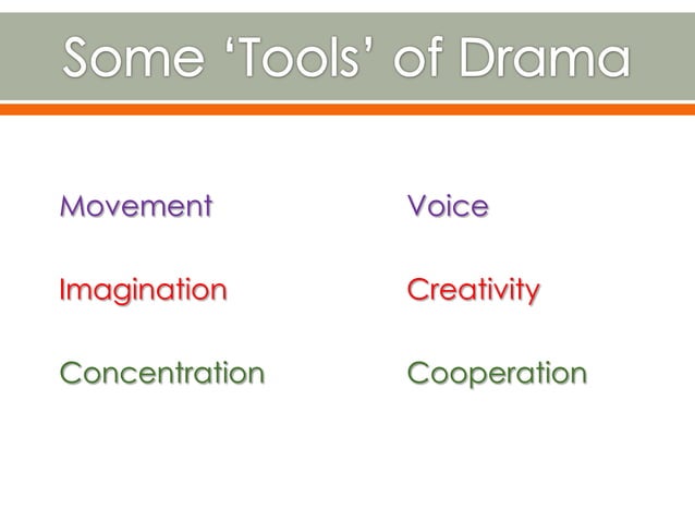 An Introduction To Drama | PPTX