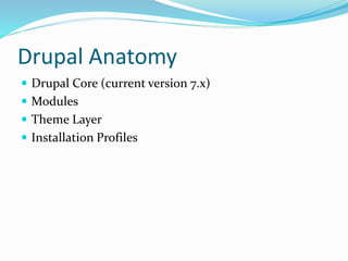 Introduction to Drupal | PPT