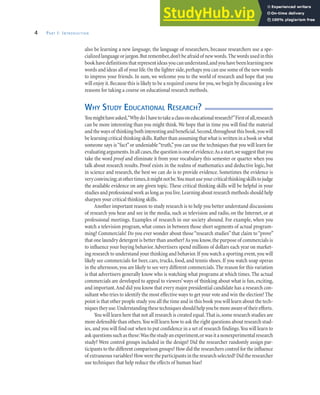 An Introduction To Educational Research | PDF