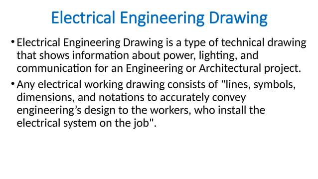 An introduction to electrical engineeering drawing.pptx