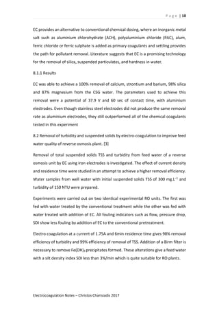 An introduction to electrocoagulation | PDF