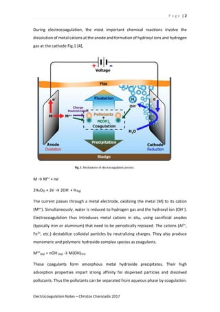 An introduction to electrocoagulation | PDF