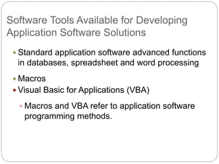 An introduction to end user software development | PPTX | Computer Software and Applications ...