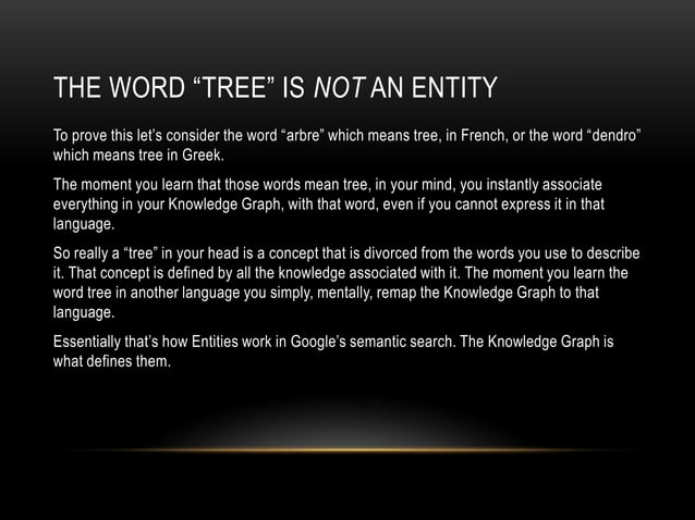 An Introduction to Entities in Semantic Search | PPTX