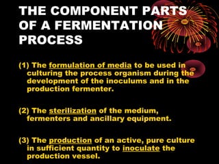 An introduction to fermentation process | PPT | Chemistry | Science