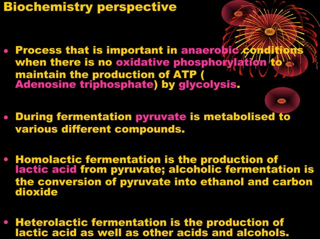 An introduction to fermentation process | PPT | Chemistry | Science