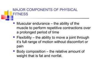 An introduction to fitness | PPT