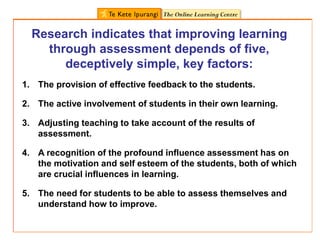An Introduction to Formative Assessment for School Teachers.ppt