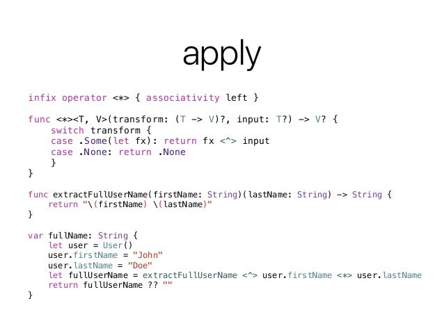 An introduction to functional programming with Swift