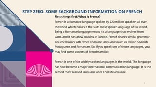 An Introduction to French Language.pptx Akshay Kumar Singh | PPTX