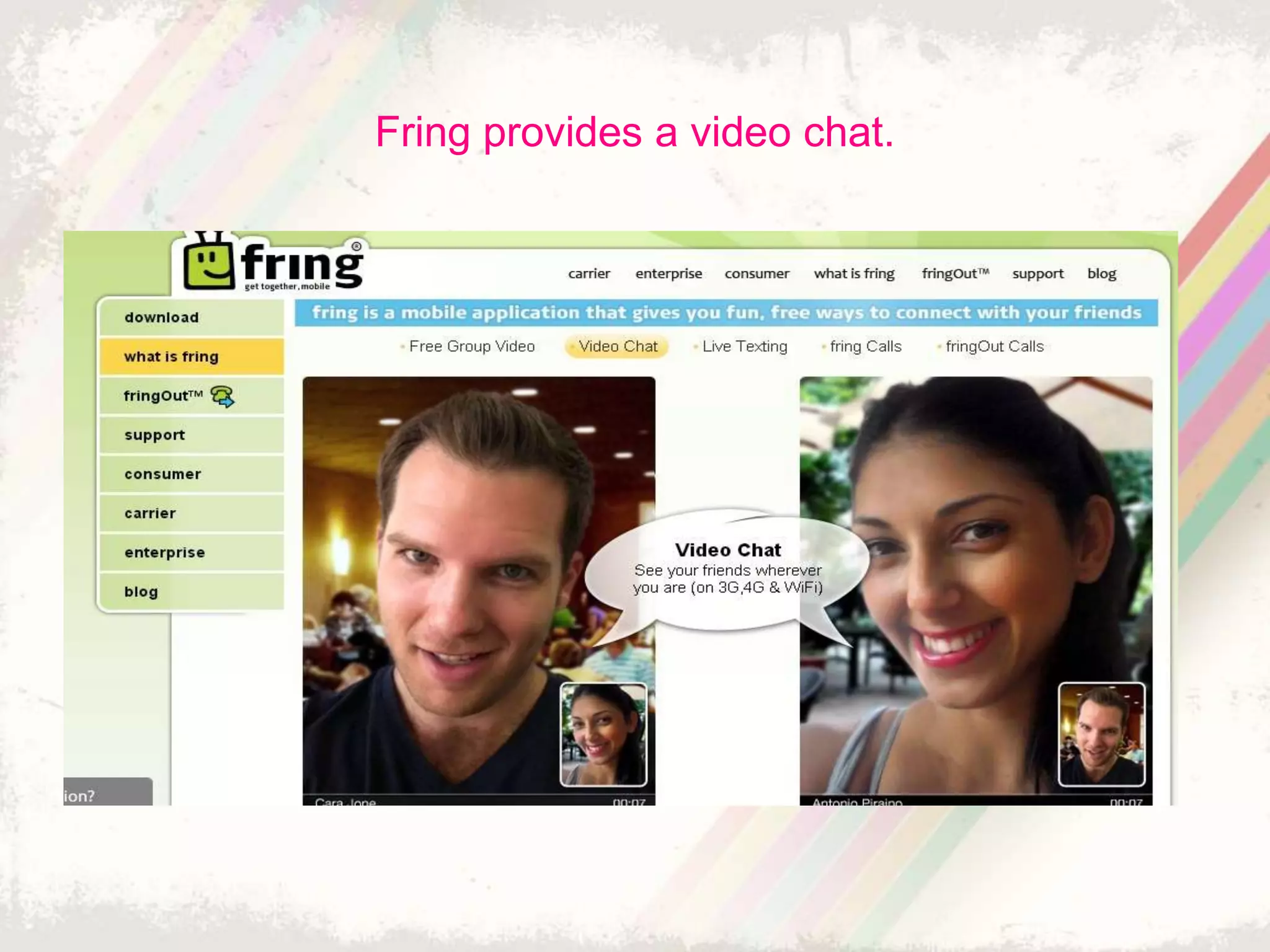 An introduction to Fring | PPT