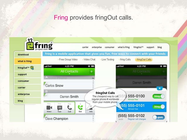 An introduction to Fring | PPT