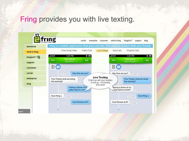 An introduction to Fring | PPT