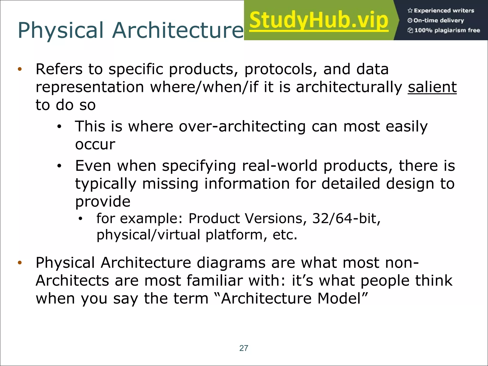 An Introduction To Fundamental Architecture Concepts | PDF