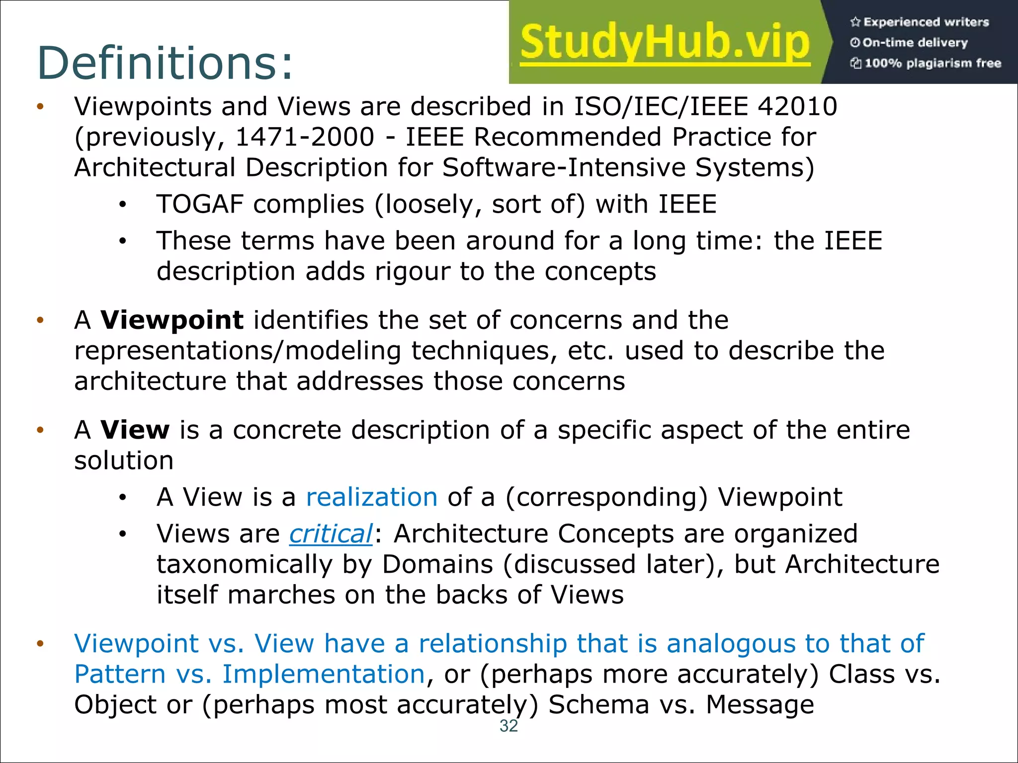 An Introduction To Fundamental Architecture Concepts | PPT