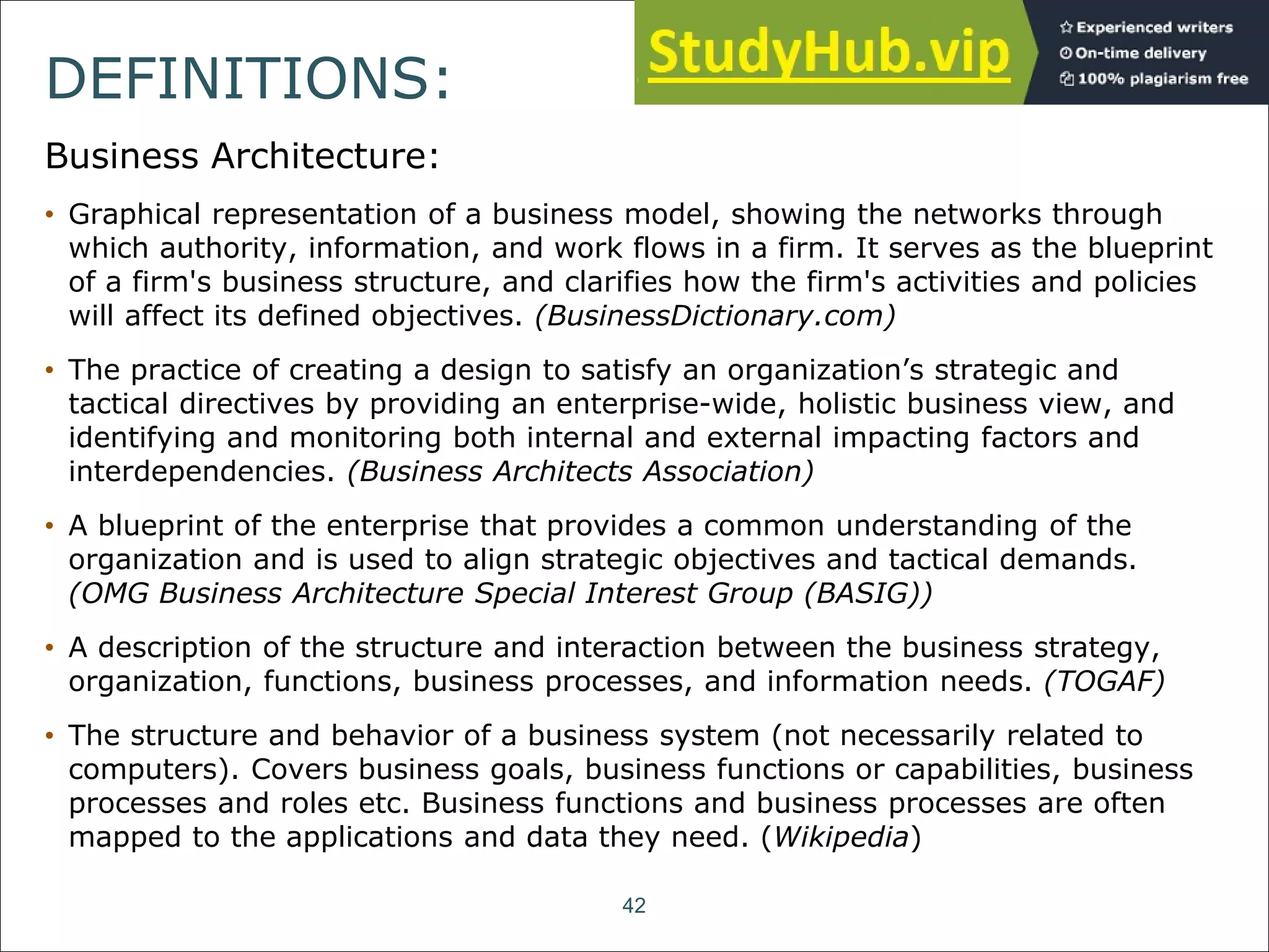 An Introduction To Fundamental Architecture Concepts | PPT