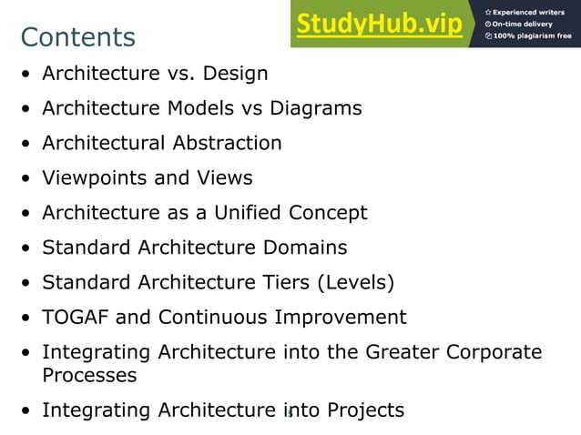 An Introduction To Fundamental Architecture Concepts | PPT