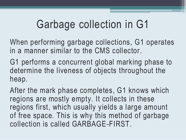 An introduction to G1 collector for busy developers