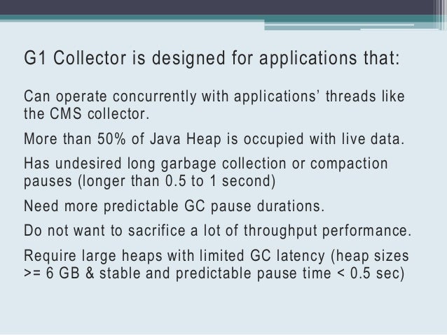 An introduction to G1 collector for busy developers