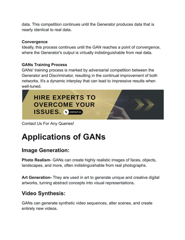 An Introduction To Generative Adversarial Networks | PDF