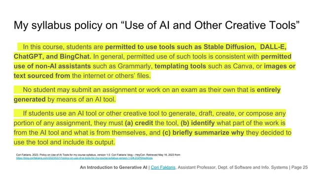 An Introduction to Generative AI | PDF