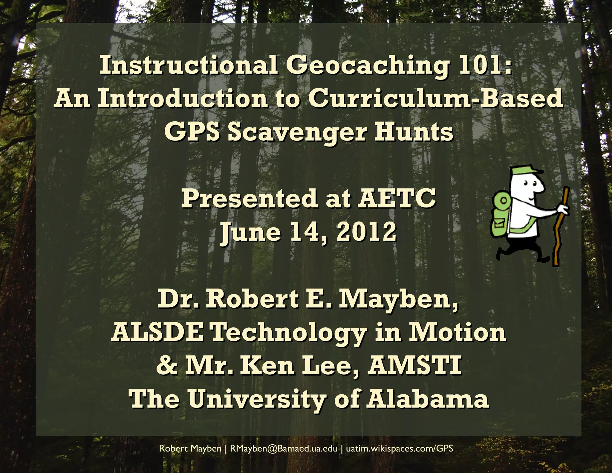 Instructional Geocaching 101 | PPT