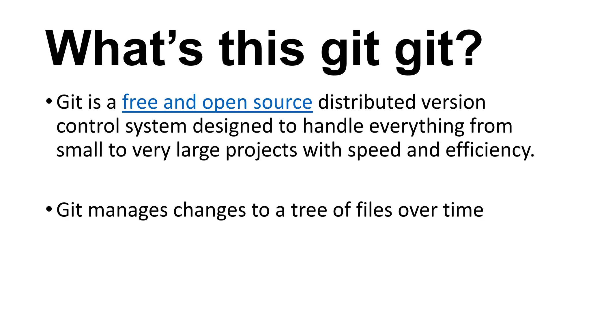 An introduction to git | PPTX | Programming Languages | Computing